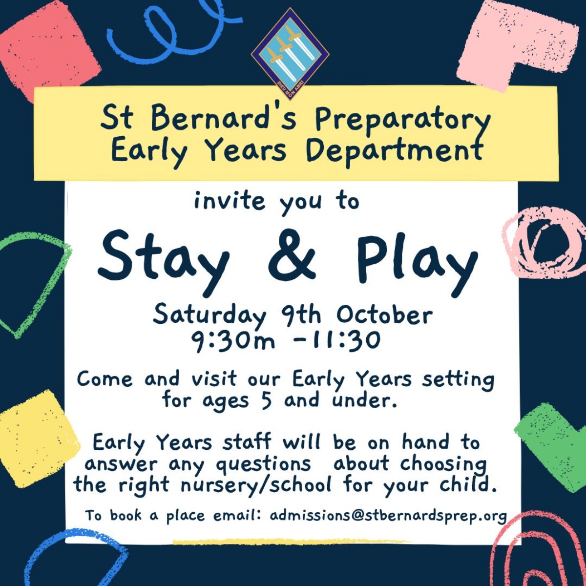 St Bernard's Preparatory School - Stay & Play